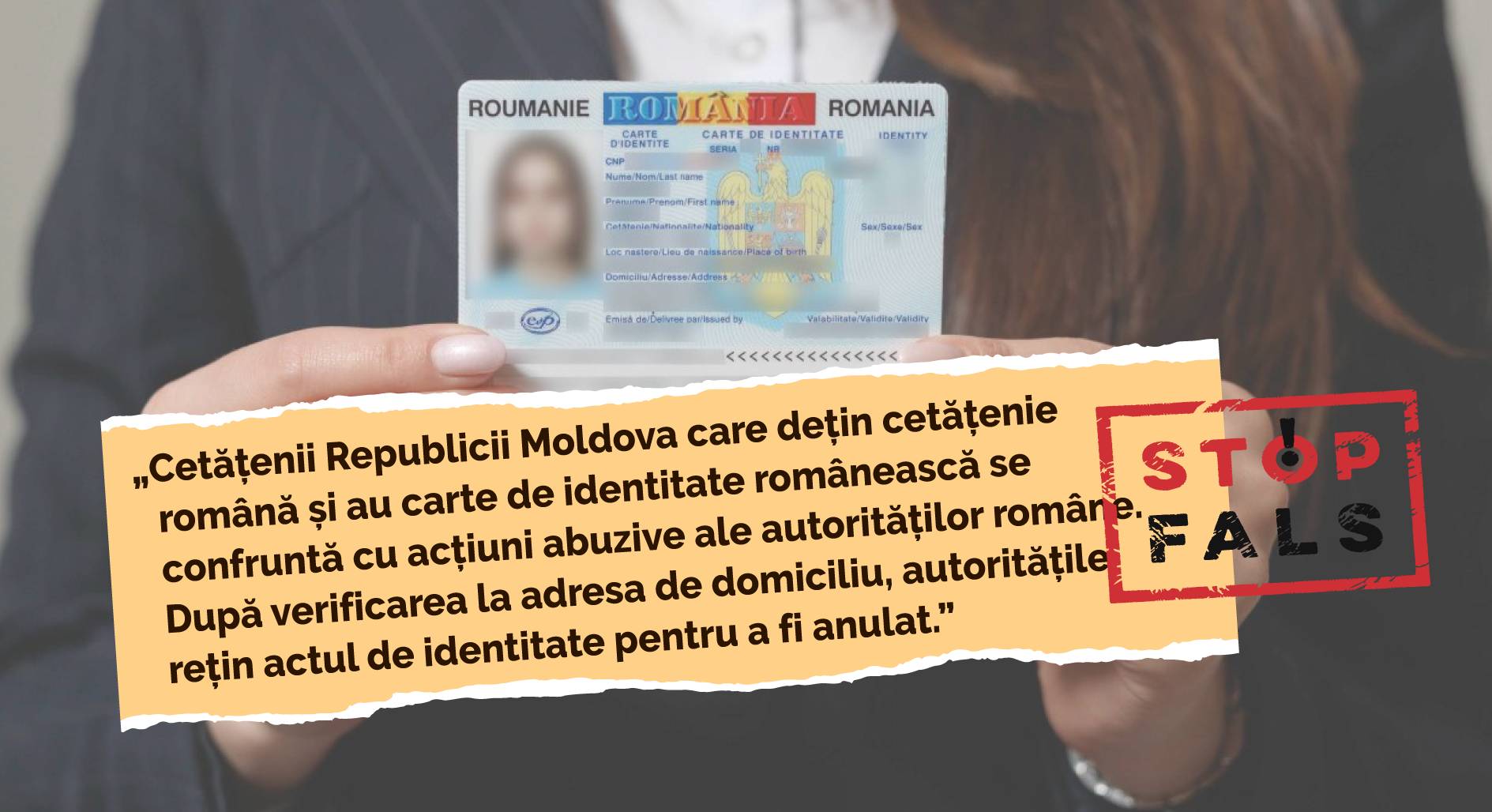 Stop Fals | FALS: Autoritățile române rețin buletinele cetățenilor R ...